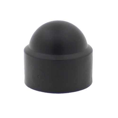 M10 Plastic Domed Nut Protector Cover Caps | BLACK | From 10p